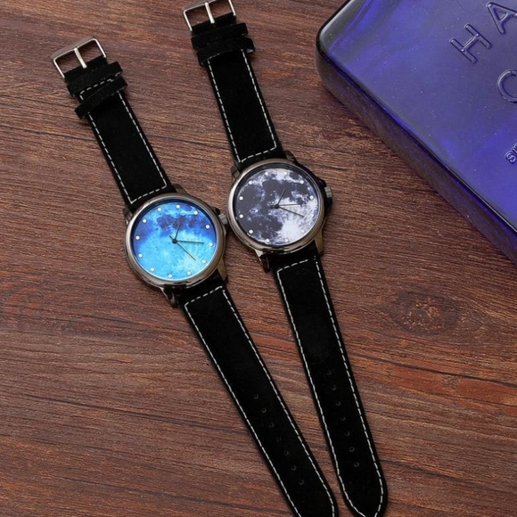 24hours | Accessories | New Unisex Casual Universe Star Quartz Watch ...